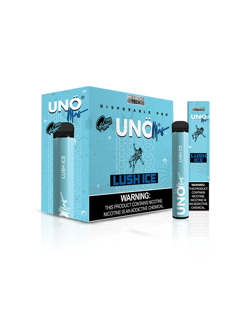 Lush Ice Uno Mas Disposable (Box of 10) - Vape UNO US