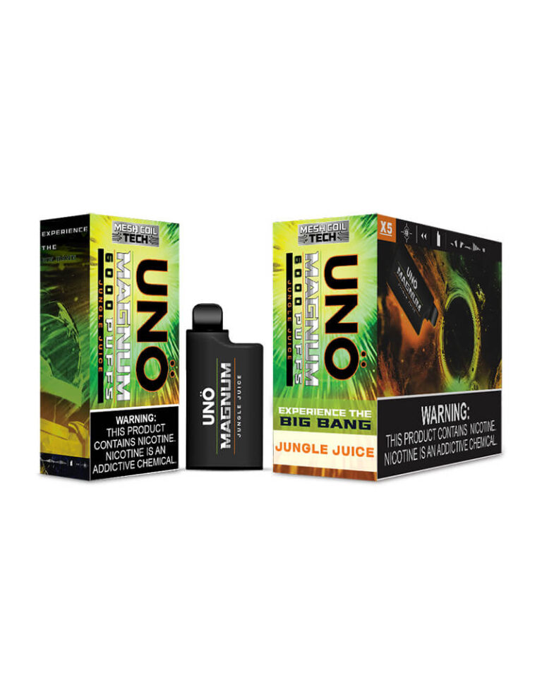 Iced Blueberry UNO MAS Disposable (Box of 10) - Vape Uno US