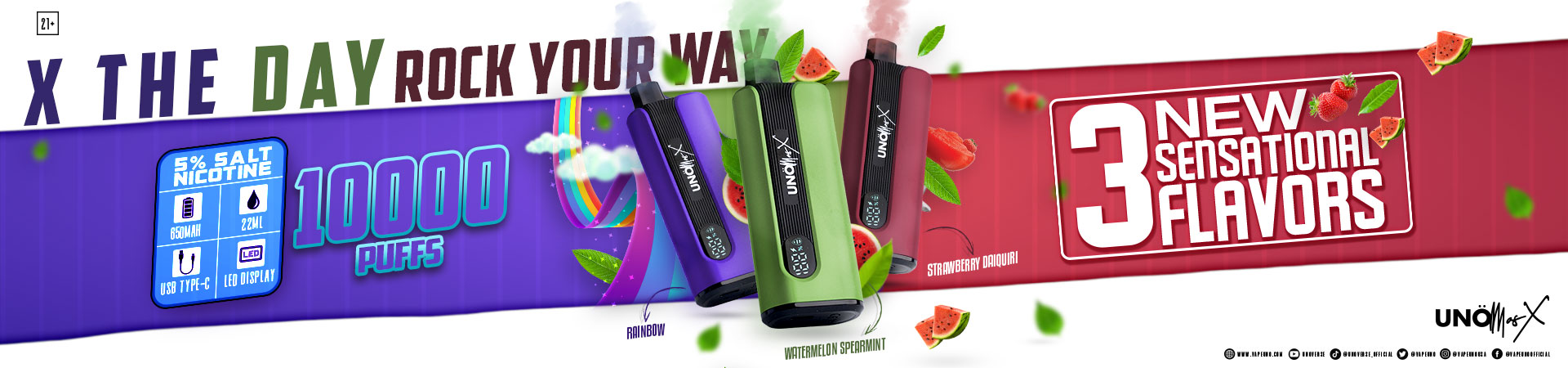 Buy UNO Mas X Disposable - Vape UNO US